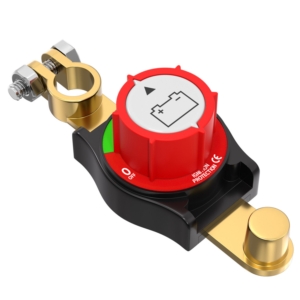 Jual Battery Disconnect Switch Brass Battery Pole Power-Off Integrated ...