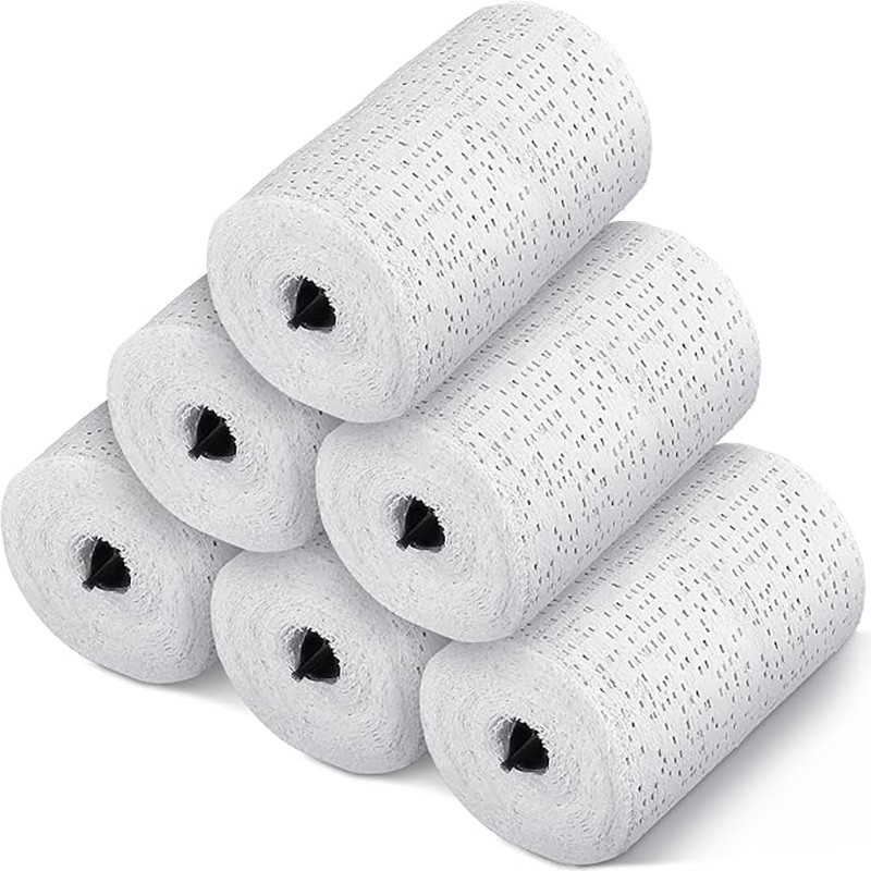 Jual Plaster Cloth Rolls White Gauze Stri Wrap Bandages For Craft Belly ...