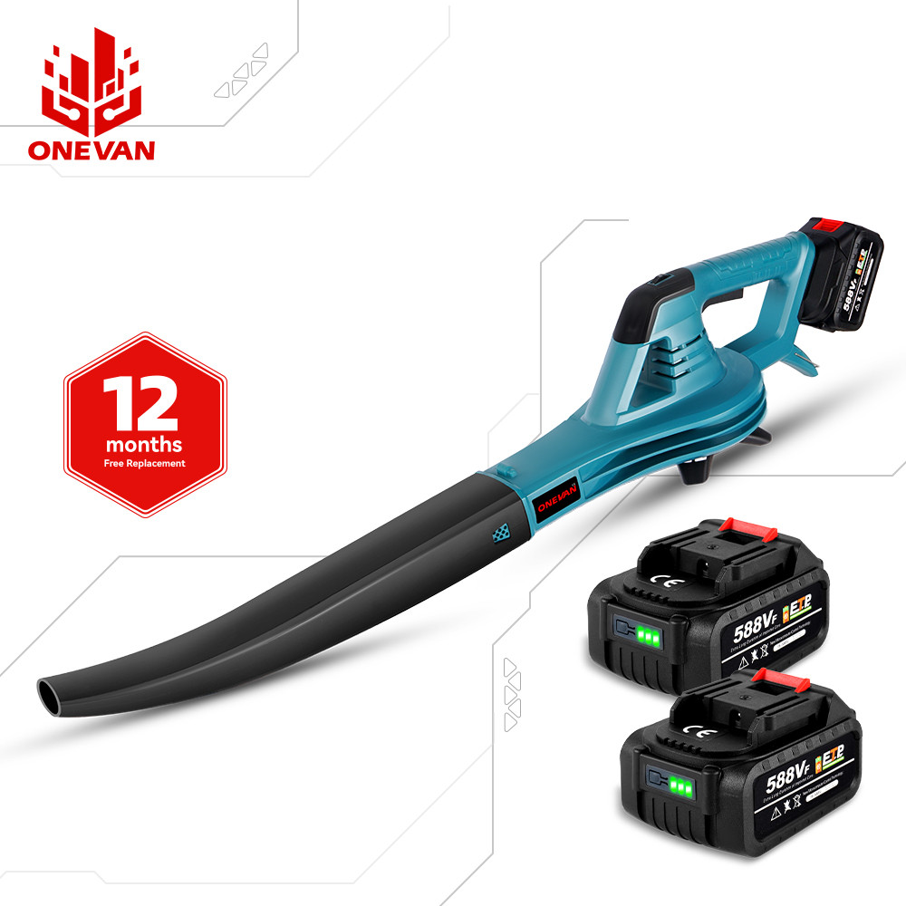 Jual NEW ONEVAN 4500W Electric Blower 46000rpm Cordless Efficient Leaf ...
