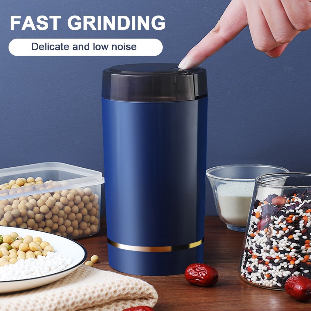 Jual Electric Coffee Grinder Herb Nuts Grains Pepper Grass Spice Flour ...
