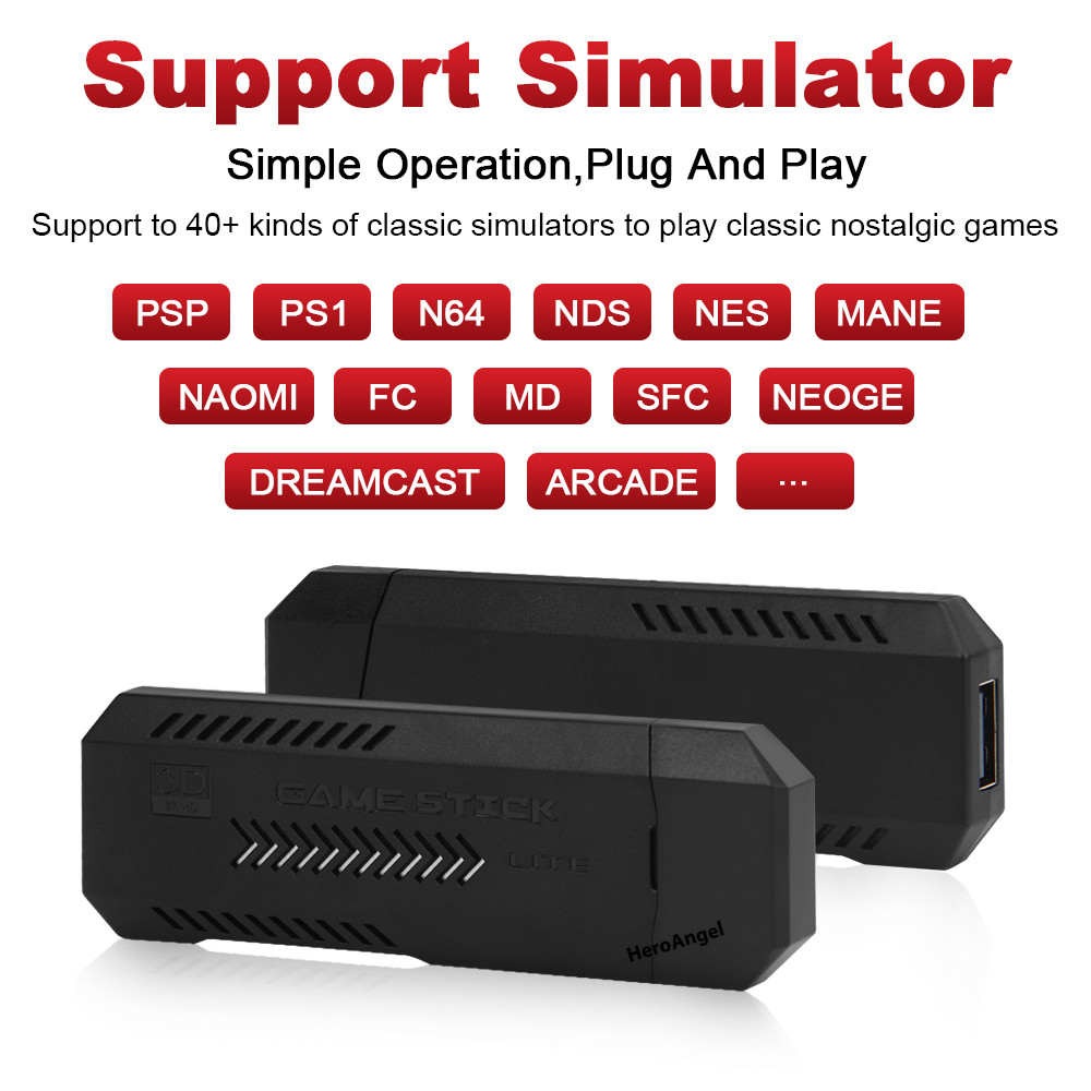 Jual NEW For P5PRO GameStick 64G 30000/128G 40000 Retro Games 4KHD ...