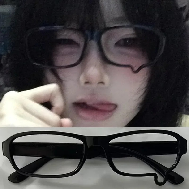 Jual Tear Glasses Frame Teardrop Frames Japanese Anime Y2k Harajuku ...