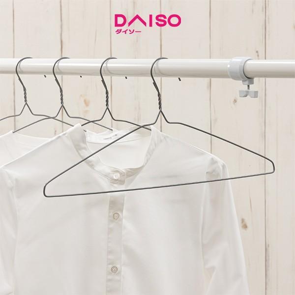 Jual Daiso Wire Hanger -Color - W41cm - 16.14in. - 8 pcs.- | Shopee ...