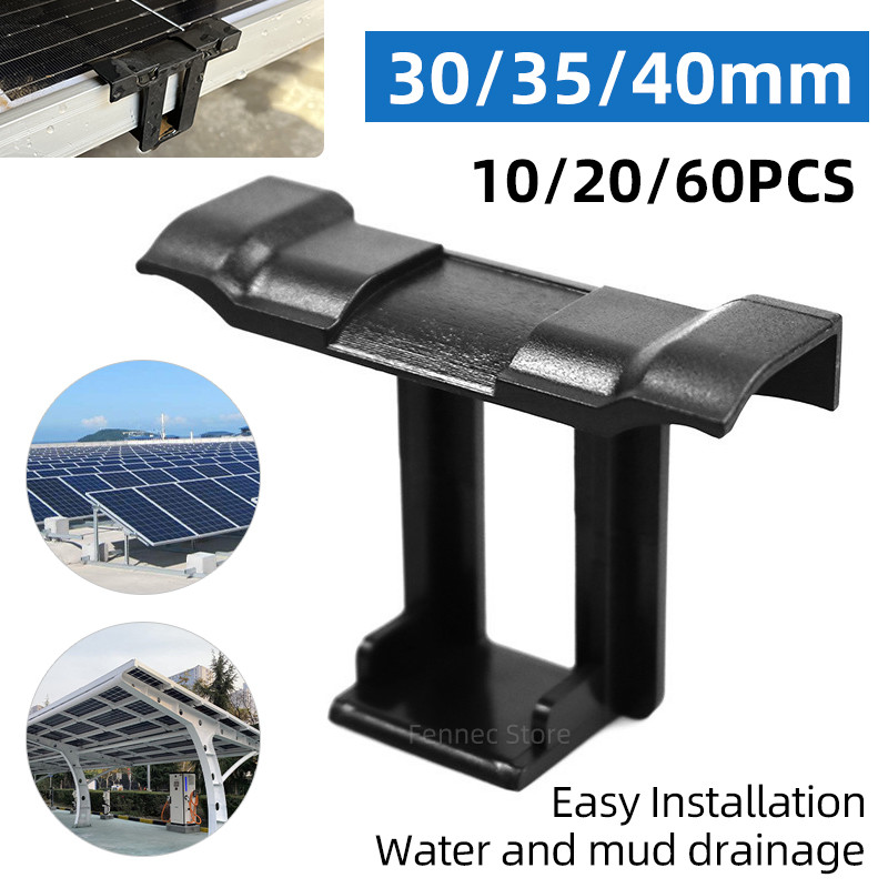 Jual Solar Panel Drainage Clips Roof Solar Panel Frame Cleaning ...