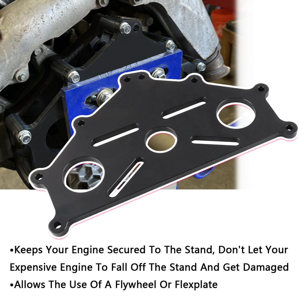 Jual LSX REBUILDING ENGINE SAFE STAND ADAPTER PLATE CHEVY LS1 DURAMAX ...