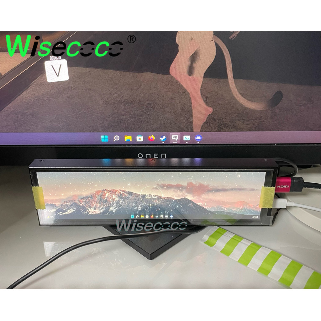Jual Aida64 Monitor 8.8 Inch 1920x480 Touch Stretched Bar LCD Monitor ...