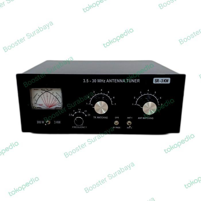 Jual SWR Antenna Tuner Hf Matic 3,5-30Mhz 3Kw By Pass 2 Output | Shopee ...