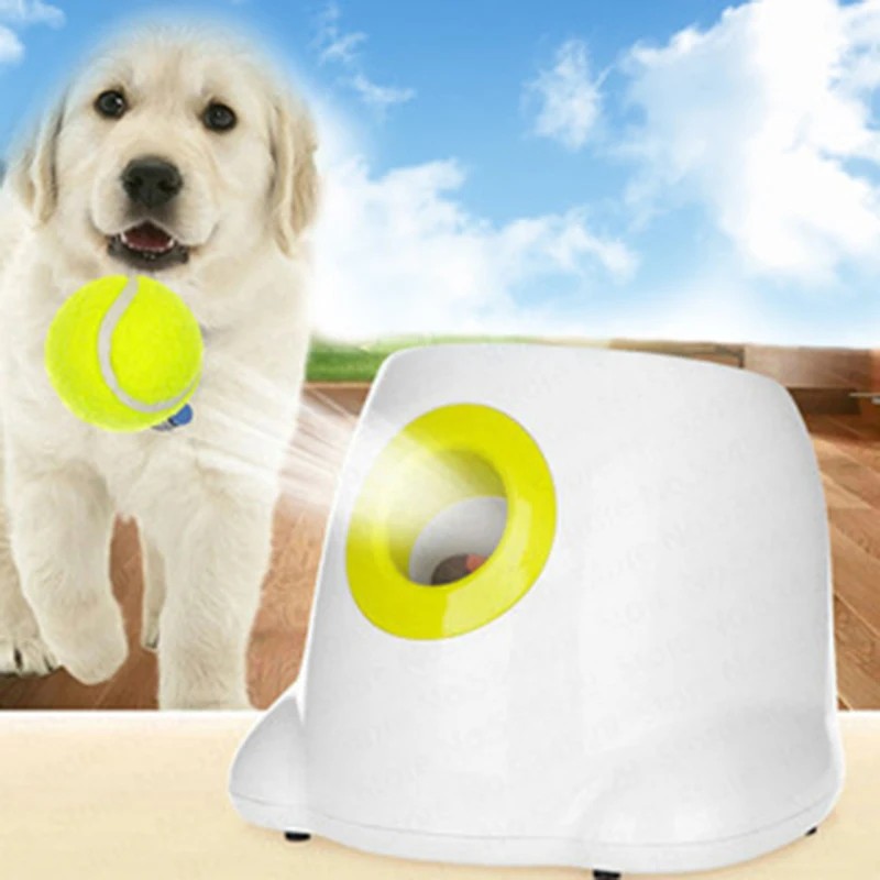 Jual Catapult For Dogs Ball Launcher Dog Toy Tennis Ball Launcher ...