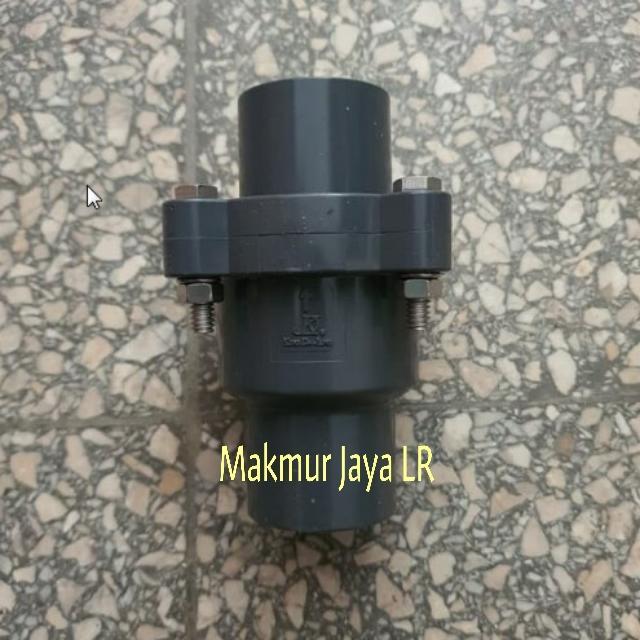Jual Do- Spring Check Valve 1 1/2" 1,5 11/2 inch PVC KDJ Tusen Klep ...