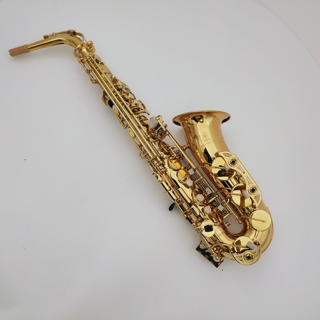 Jual Real Pictures YAS-62 Alto Saxophone Eb Tune Brass Plated Lacquer ...