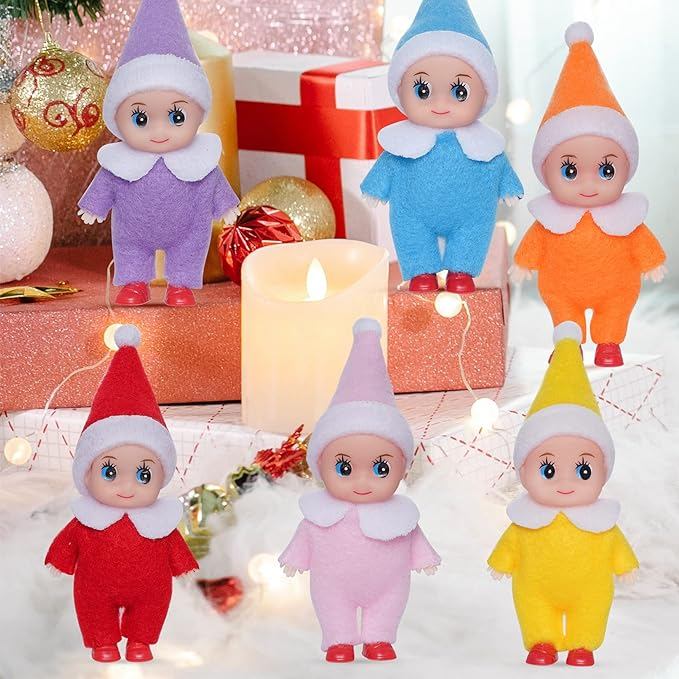 Jual Colorful Christmas Baby Elf Doll - Christmas Baby Boy & Girl ...