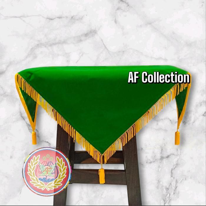 Jual k4v7- Taplak / Alas Baki Polos Upacara Bendera Dan Paskibra Rumbai ...