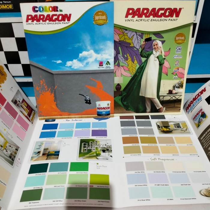 Jual katalog cat tembok Paragon,katalog Paragon,catalog cat paragon ...