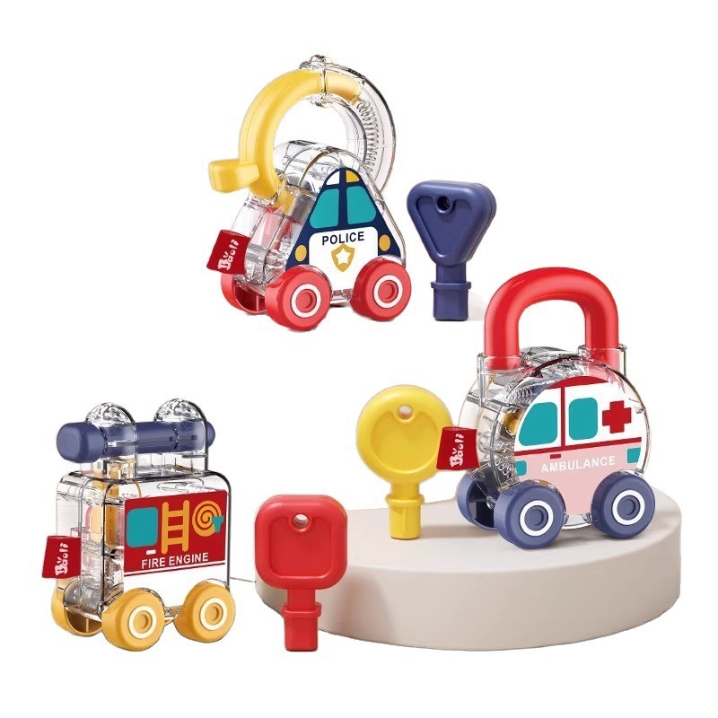 Jual Number Matching Lock Toys Baby Learning Lock with Key Car Games ...