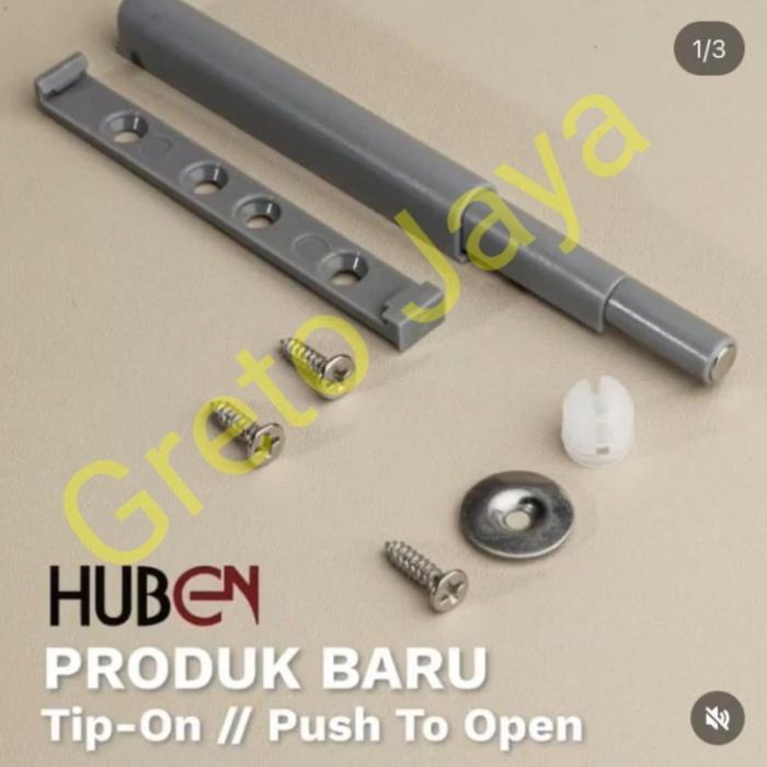 Jual Push To Open Lemari Magnit Magnet Tip On Damper Pintu Laci Catches ...