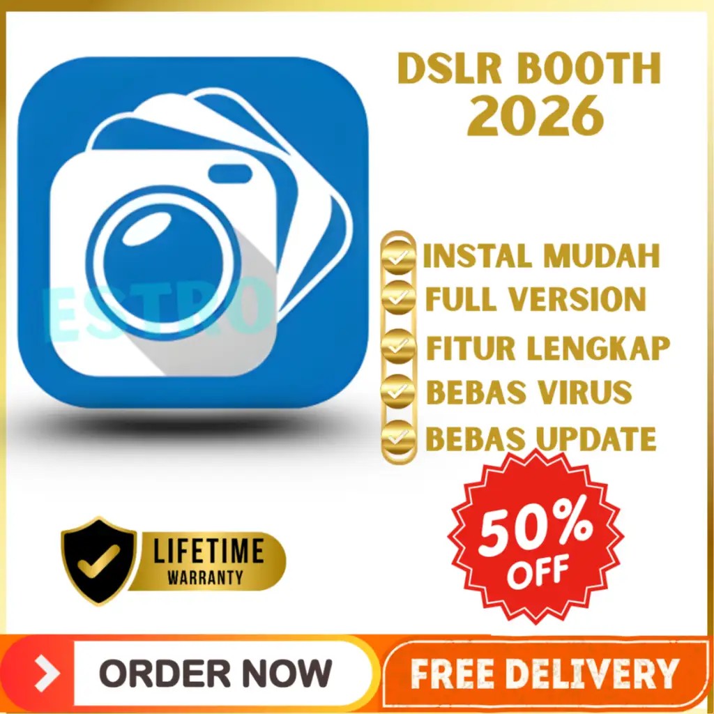 Jual DSLR Booth Pro 2026 Full Version Original Lifetime + Panduan ...