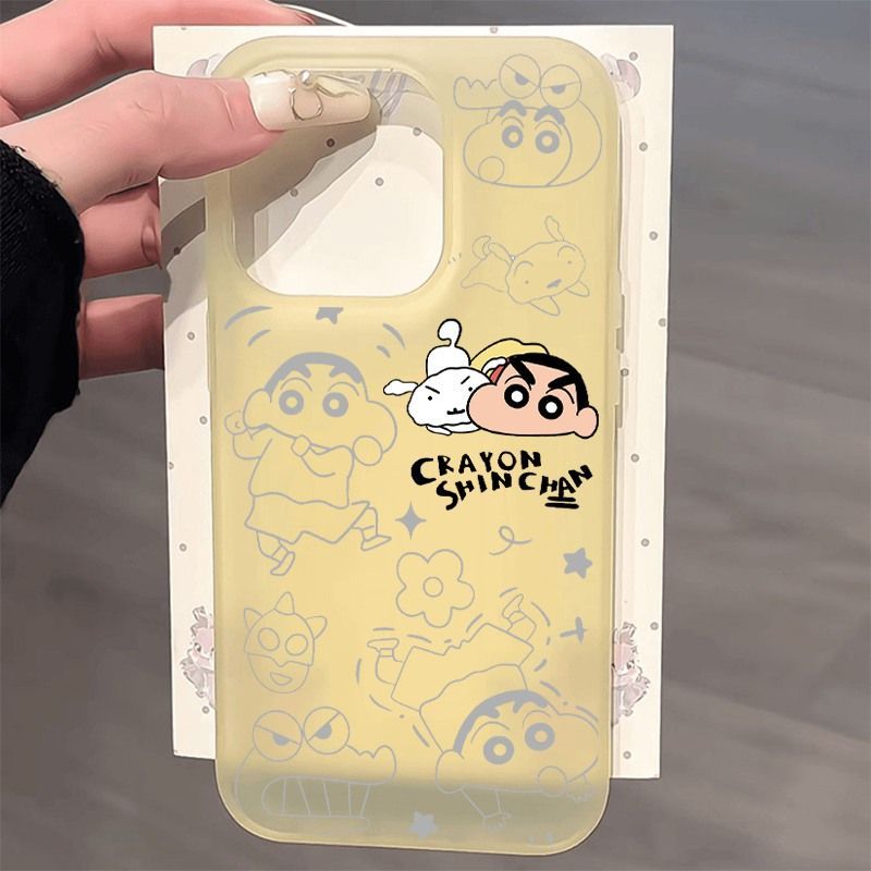 Jual Crayon Shin-Chan Warna Jeli Fancy Casing Untuk Iphone 17 Air 16 ...