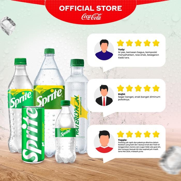 Jual gwc5 Sprite Lemon Lime Minuman Soda - Kaleng 250Ml - X6 Pcs ...