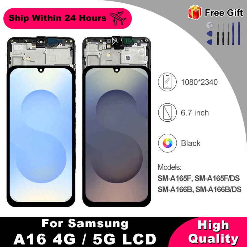 Jual Amoled For Galaxy A16 4G Lcd Sm-A165F Sm-A165F/Ds Display Touch ...