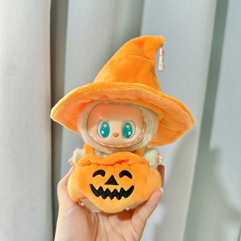 Jual Halloween Apparel For Labubu 2Nd Gen Vinyl Doll - Cute Blind Box ...