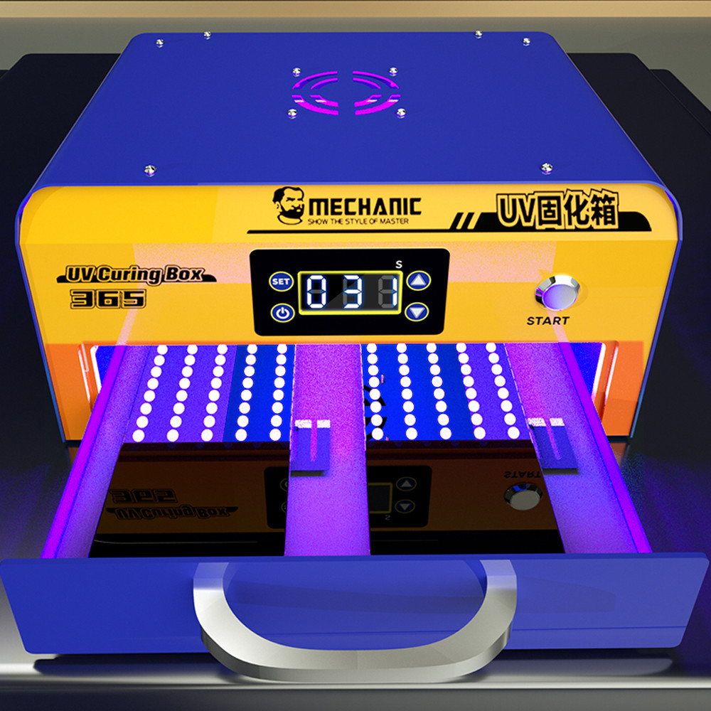 Jual UV Curing Box MECHANIC 365 LED Cold Light Source Curing Box Phone Repair Shadowless Glue ...