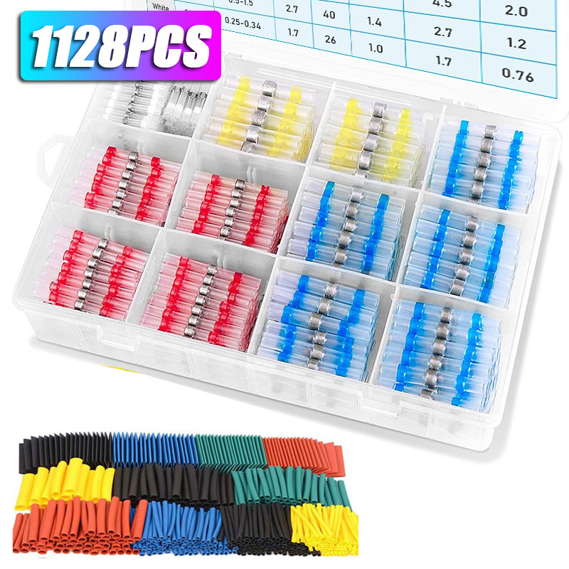 Jual 800pcs Wire Solder Stick Connectors Heat Shrink Connector ...