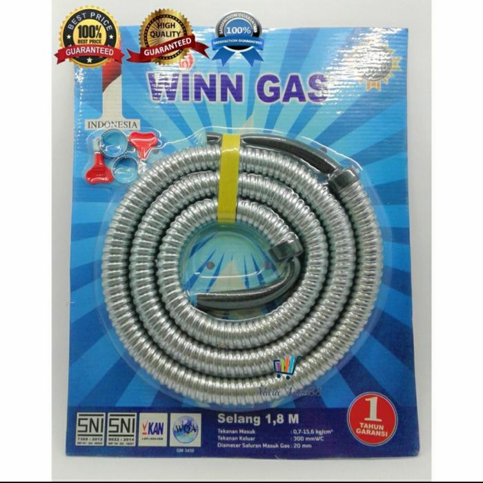 Jual Slang Gas Spiral Polos / Selang Gas Polos Anti Tikus SNI | Shopee ...