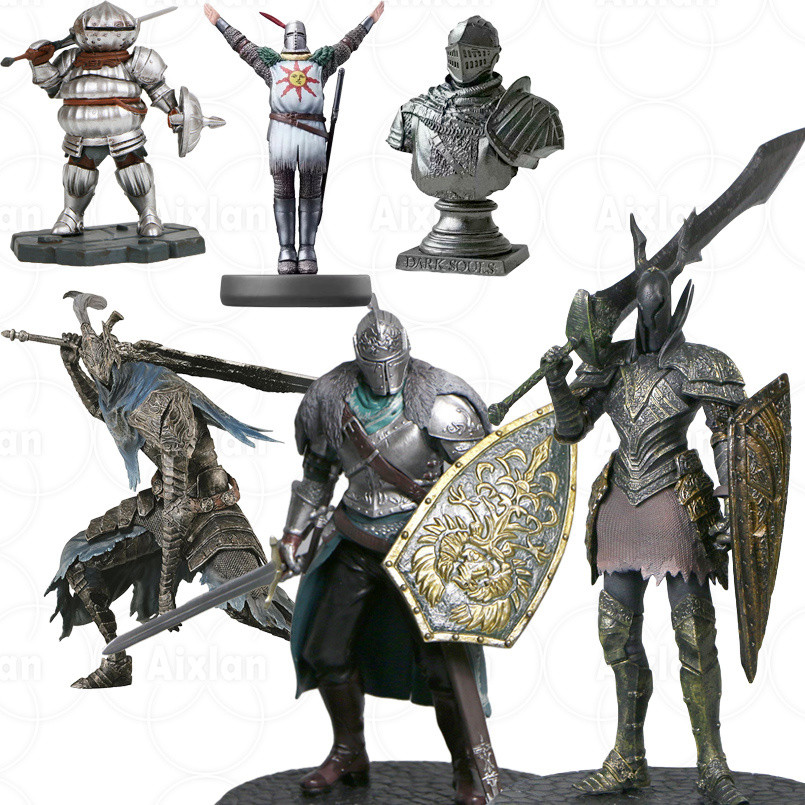 Jual 19Cm Dark Souls Figure Heroes Of Lordran Siegmeyer Black Knight ...
