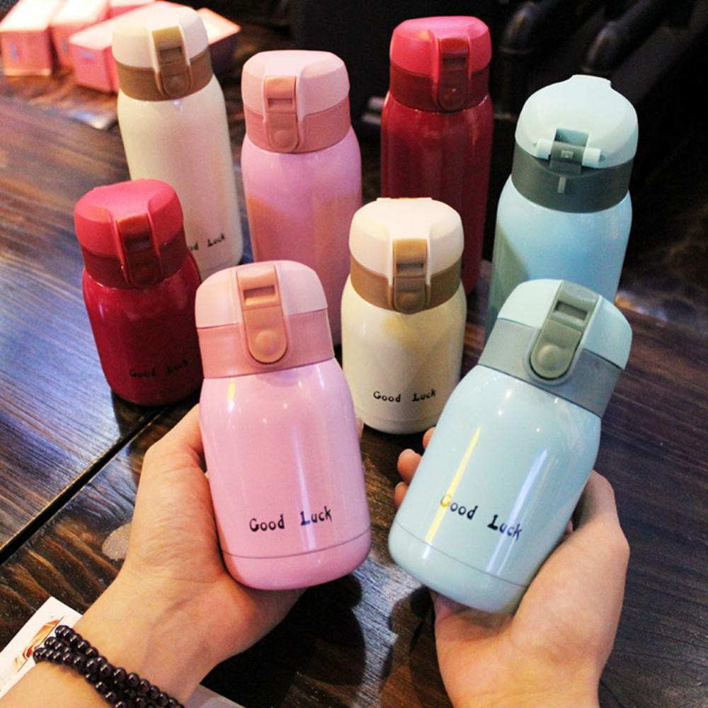 Jual Mini Cute Coffee Vacuum Flasks Thermos Stainless Steel Travel ...