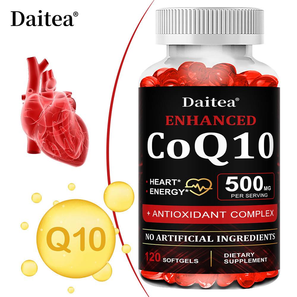 Jual Daitea CoQ10 500mg, Supports Heart Health, Antioxidant, Energy ...