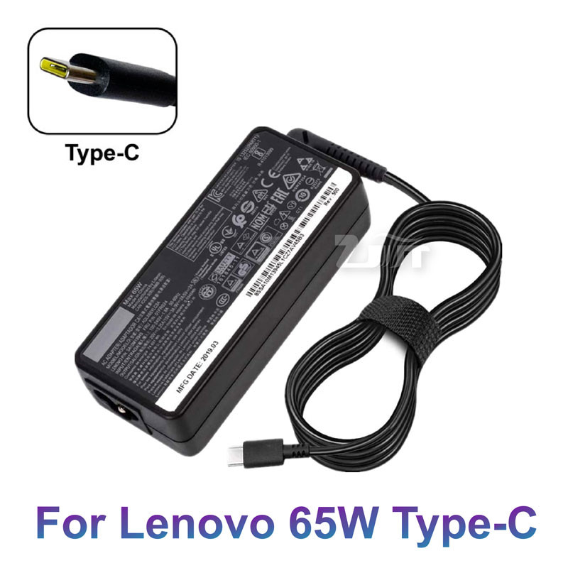 Jual 20V 3.25A 65W Usb Type-C Ac Laptop Power Adapter Charger For ...