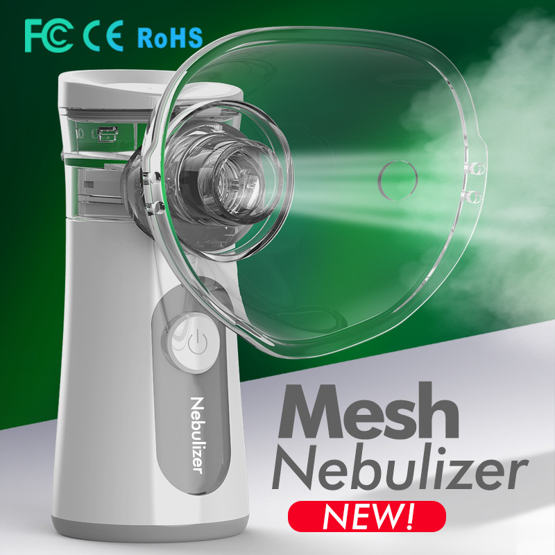 Jual Handheld Portable autoclean Inhale Nebulizer Mesh Atomizer silent ...