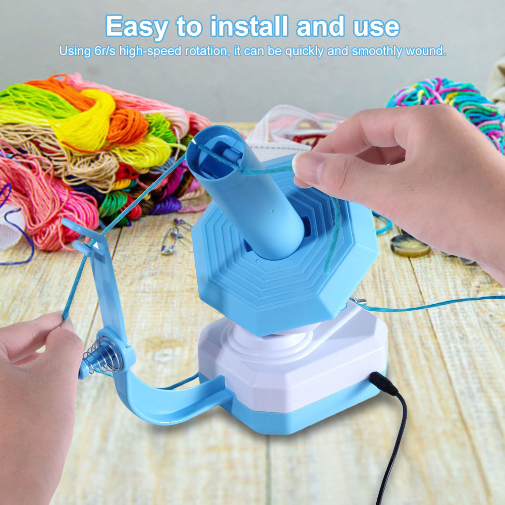 Jual Electric Yarn Ball Winder Automatic Yarn Winder Yarn Cake Winder ...