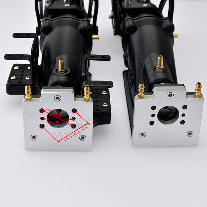 Jual MSQ 40mm Water Jet Boat Pump Spray Water Thruster With Reversing ...