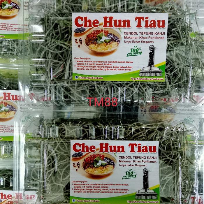 Jual CE HUN TIAU /CENDOL KANJI KHAS PONTIANAK/CHU PHI TEN RASA ORIGINAL ...