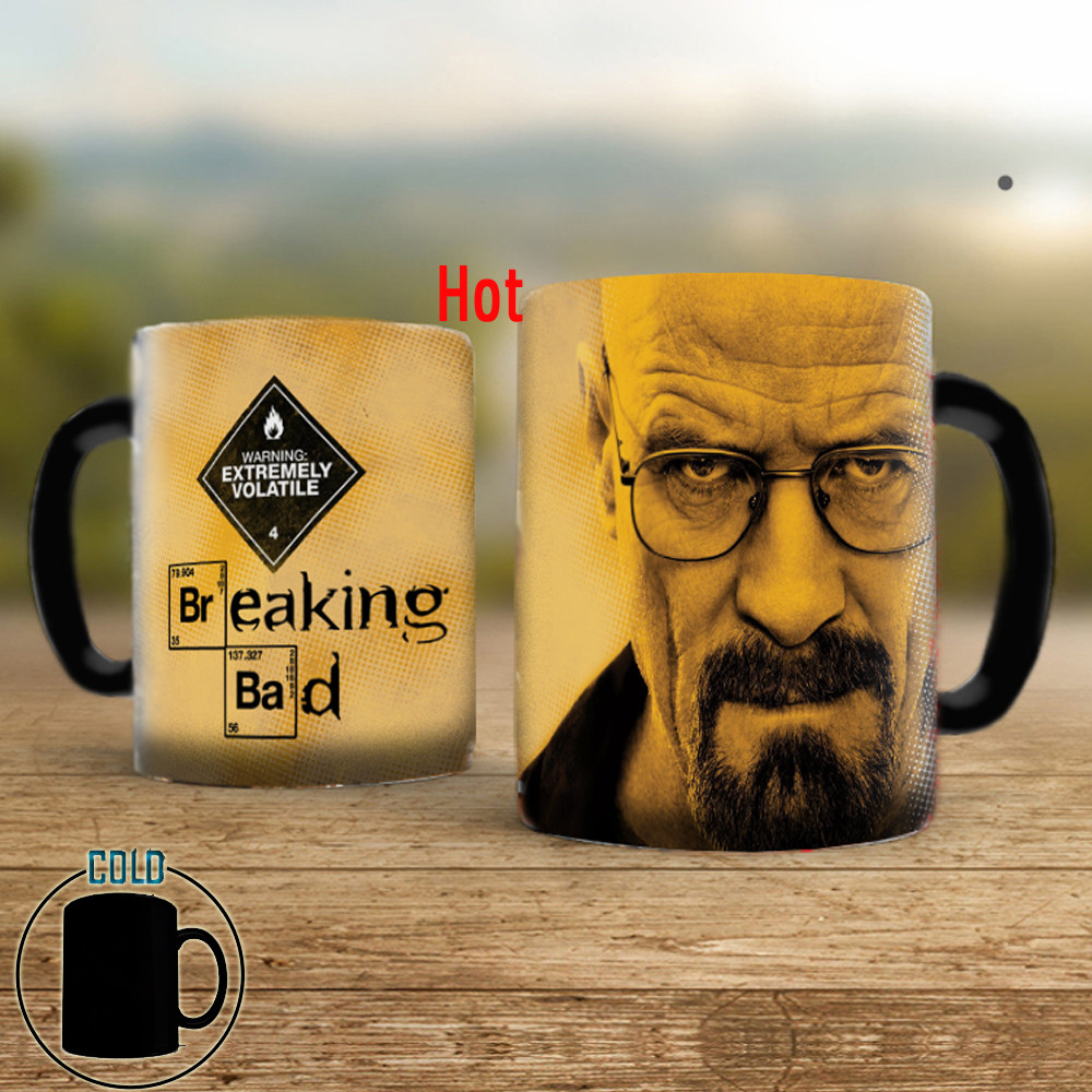 Jual Breaking Bad 350ml Magic Ceramic Color Changed Milk Coffee Cup Mug ...