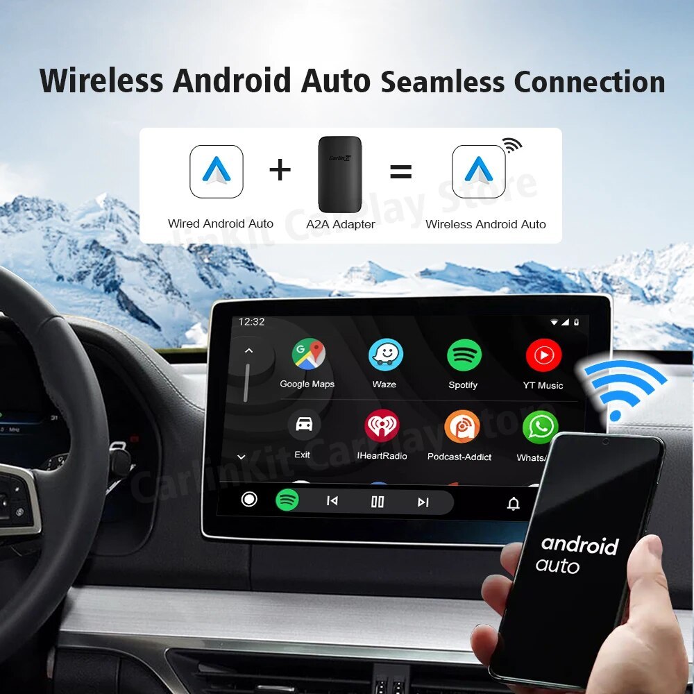 Jual AliExpress Collection CarlinKit A2A Wireless Android Auto Android ...