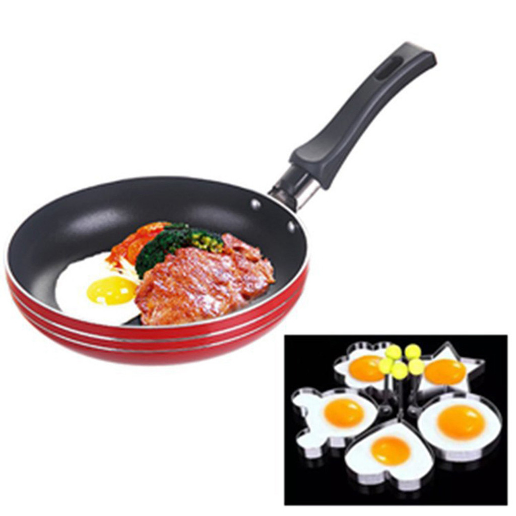 Jual Pan Frying Egg Skillet Pot Mini Cooking Omelette Pans Nonstick ...
