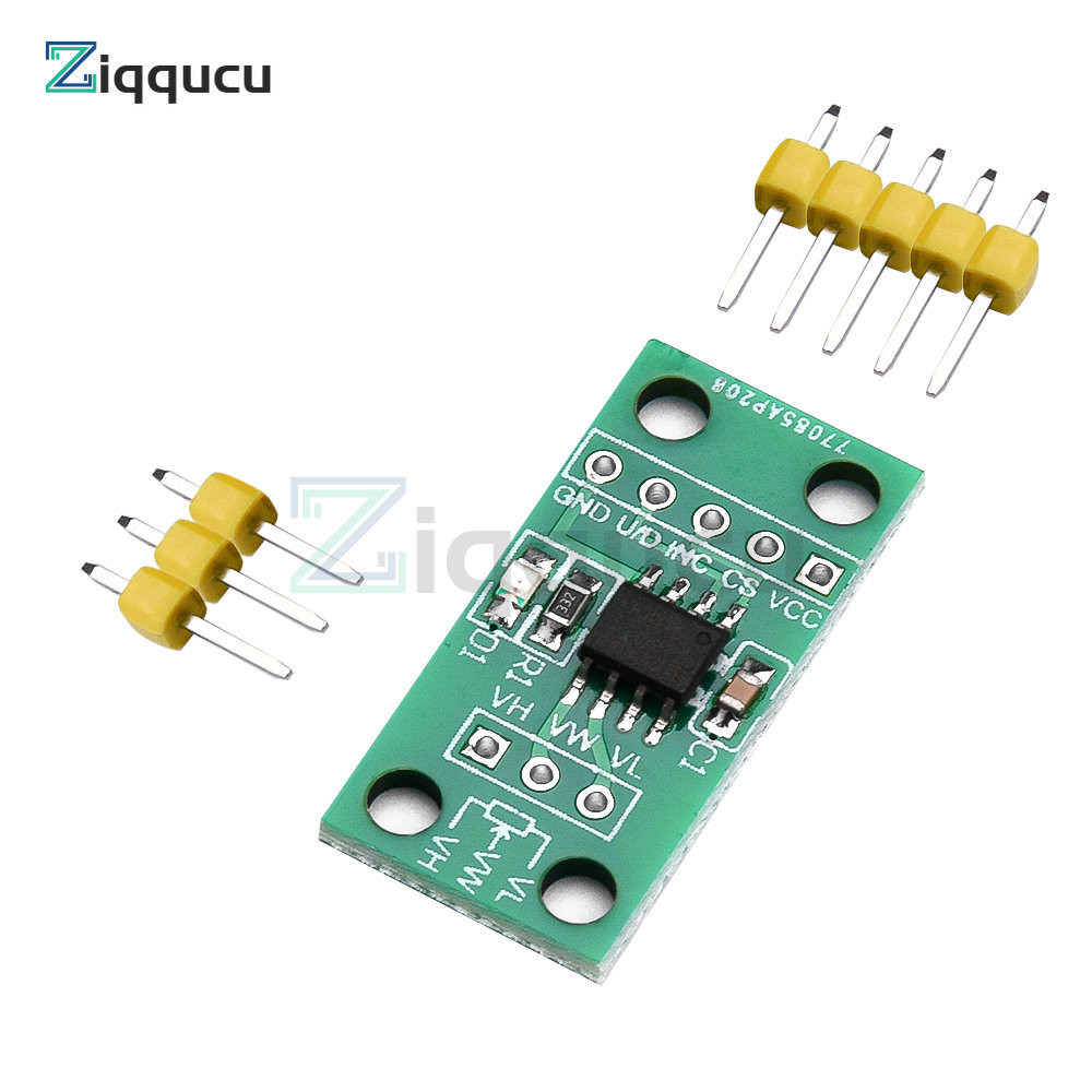 Jual DC3-5V 100K X9C104 Ohm Resistor Digital Potentiometer Board Module for Arduino 100K Hundred ...