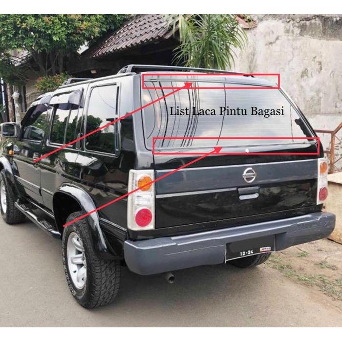 Jual List Kaca Pintu Bagasi Atas Nissan Terrano | Shopee Indonesia
