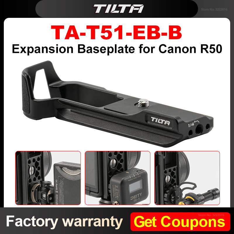 Jual TILTA Expansion Baseplate TA-T51-EB-B for Canon R50 | Shopee Indonesia