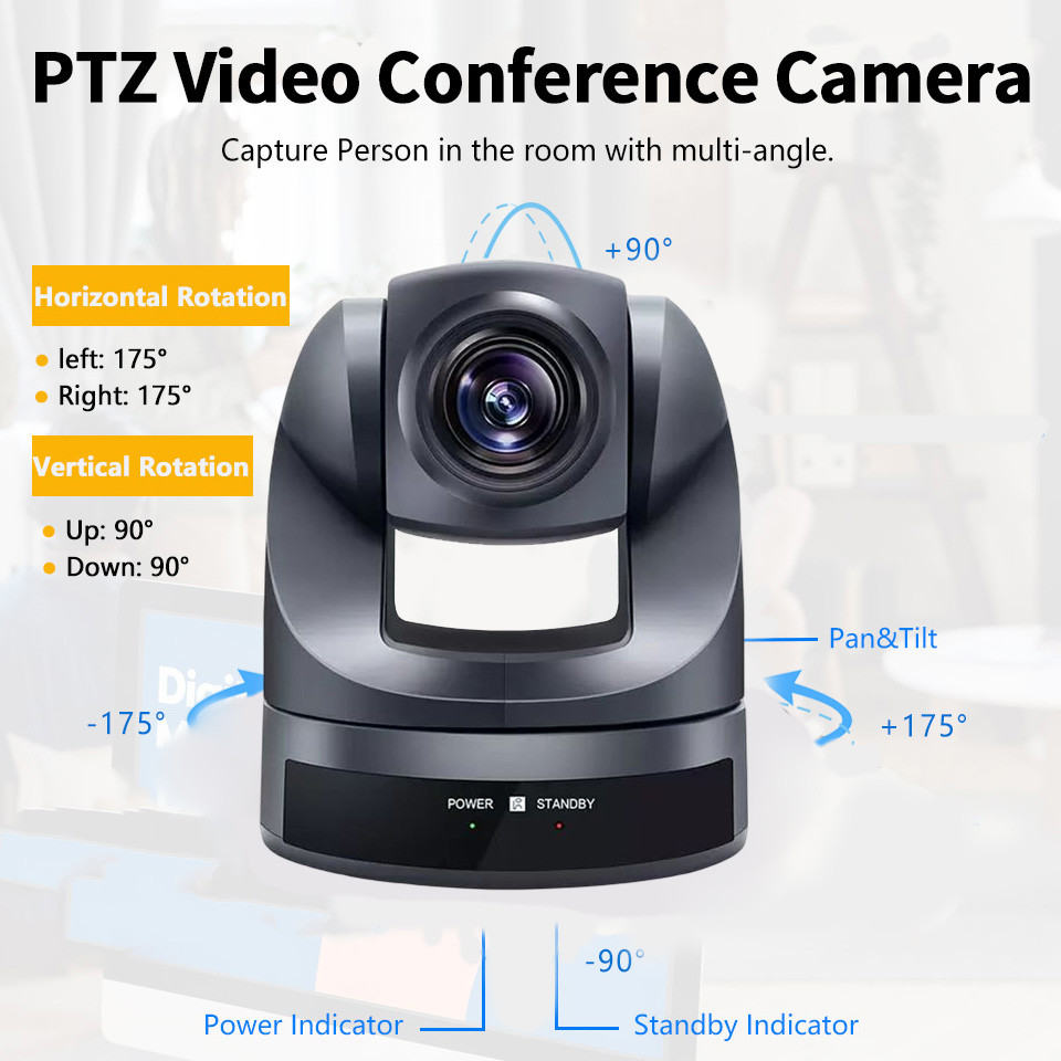 Jual FHD 1080p USB2.0 HDMI PTZ Video Camera Prime lens 3x 10x 20x ...