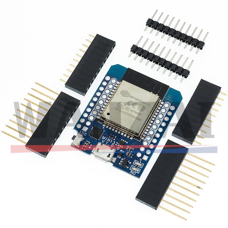 Jual Micro / TYPE-C USB D1 Mini ESP32 ESP-32 WiFi+Bluetooth Internet of ...