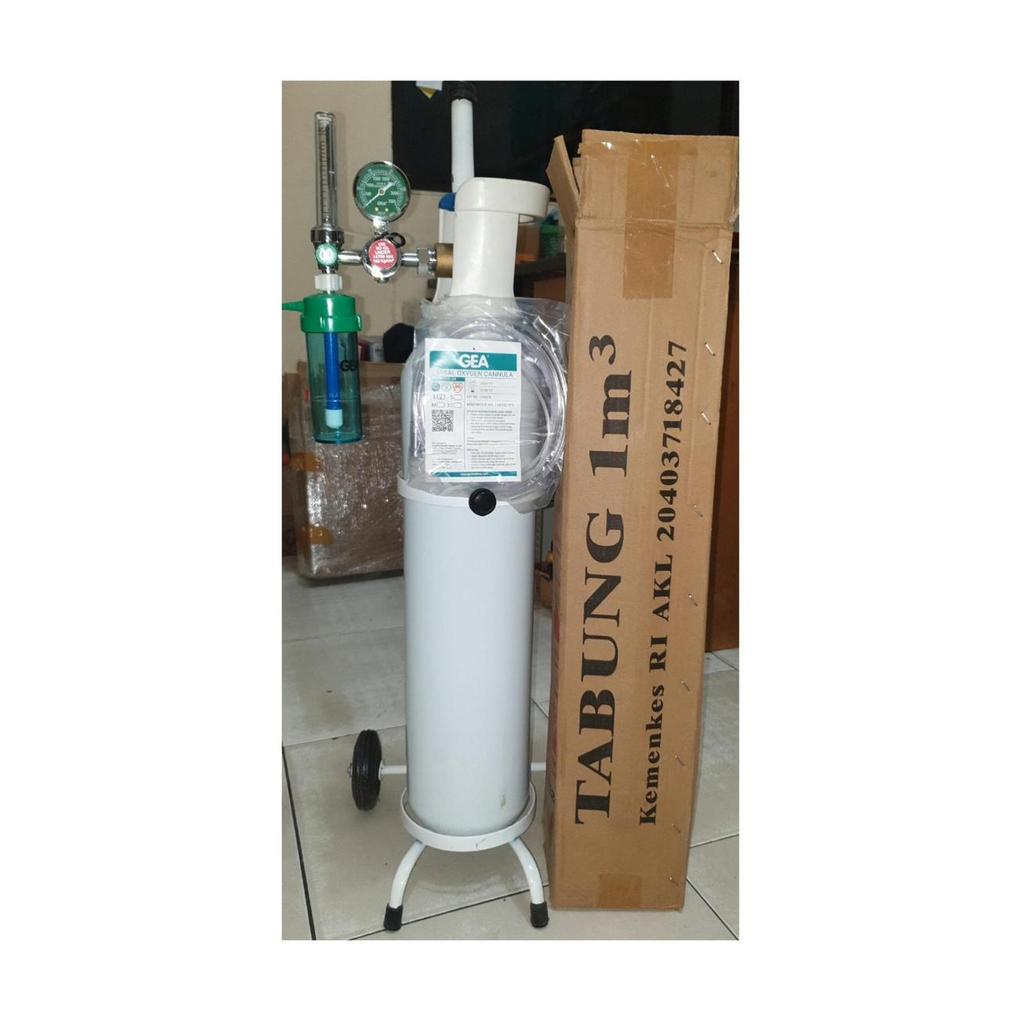 Jual Tabung Oksigen 1m Oxygen Tank 1m / Tabung Oksigen 1m Lengkap Siap ...