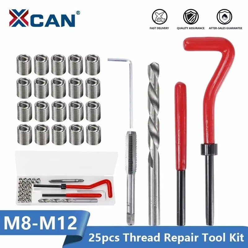 Jual XCAN Thread Repair Kit M3 M4 M5 M6 M8 M10 M12 M14 Screw Thread ...