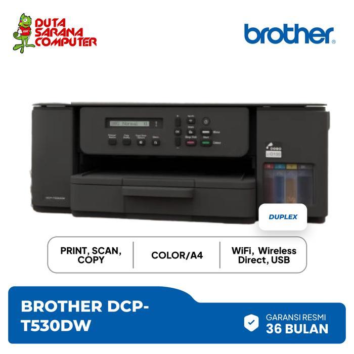 Jual BARU!! BROTHER DCP T530DW Printer Ink Tank A4 All In One 530 DW ...