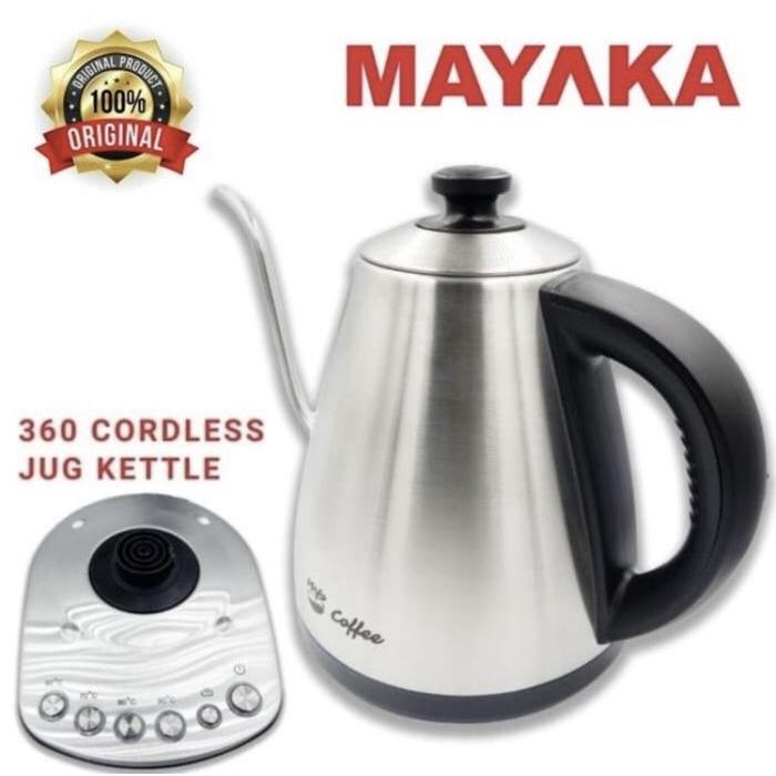 Jual Kettle Leher Angsa Listrik Mayaka / Electric Kettle Gooseneck ...
