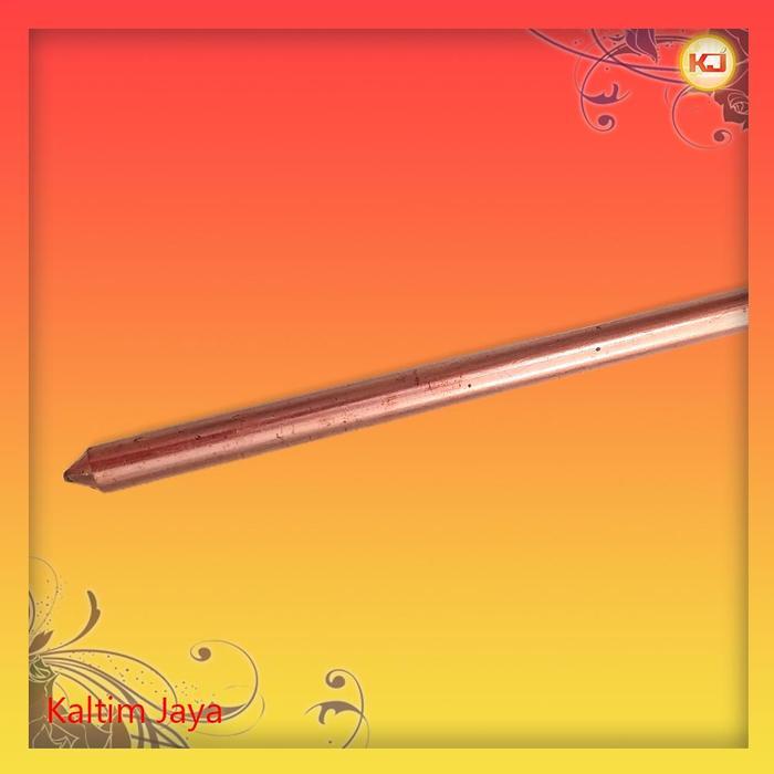 Jual Grounding Rod / Ground Stik Tembaga Sepuhan 5/8 Inch 2 Meter / 2M ...