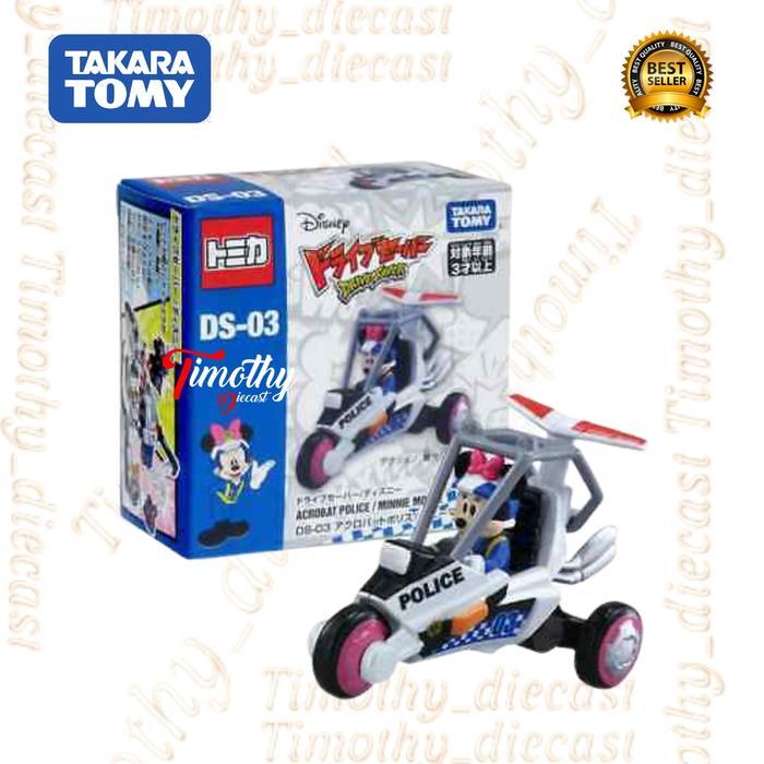 Jual SALE Tomica Disney Drive Saver DS03 Acrobat Police Minnie Mouse ...