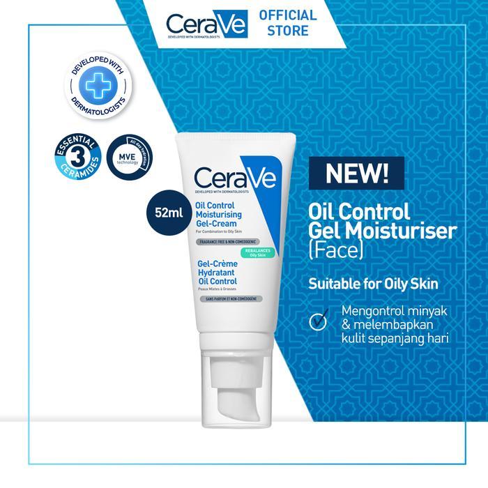 Jual CeraVe Oil Control Gel Moisturizer 52ml | Shopee Indonesia